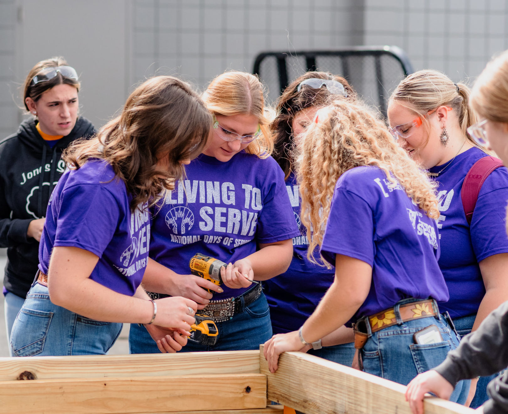 FFA Students Give Back with Servants at Work | SAWs - Servants At Work